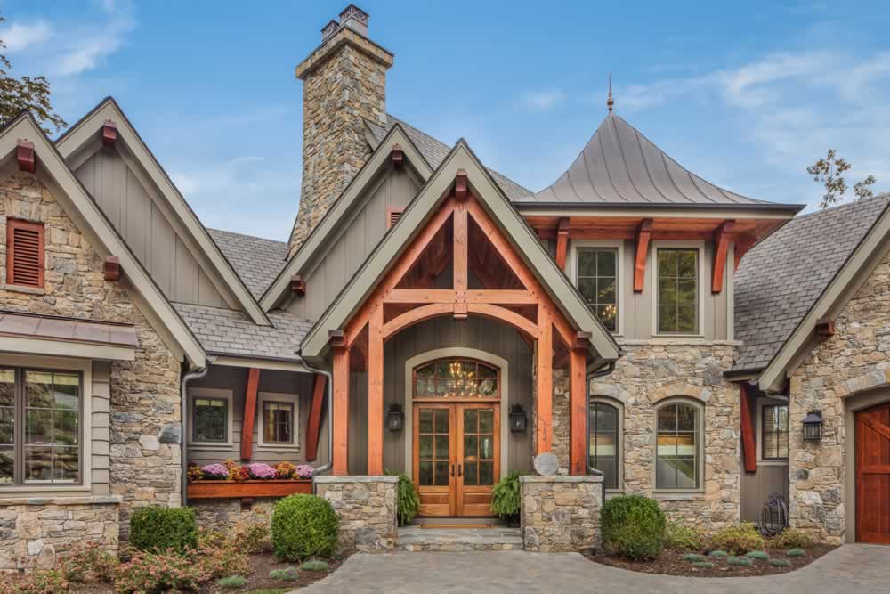 Exterior Truss Photos, Post and Beam, Accent Truss, Timber Frames