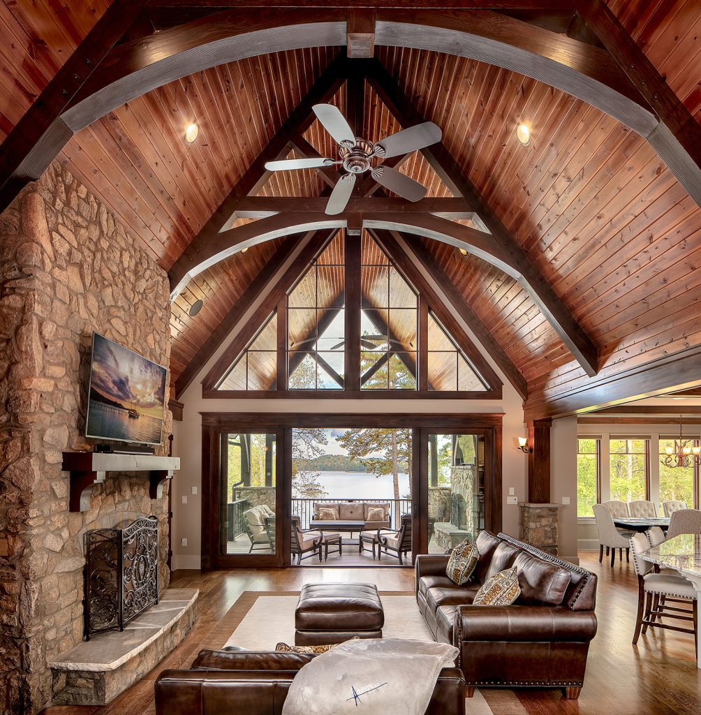 Interior Truss Gallery, Exposed Wood Beams, Heavy Timber, Components